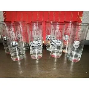 Jack Daniels | Dining | 9 Set Jack Daniels Tennessee Clear Highball ...